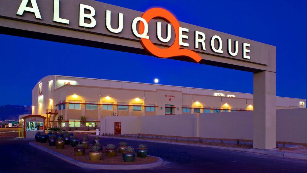 Construction of the Albuquerque Studios